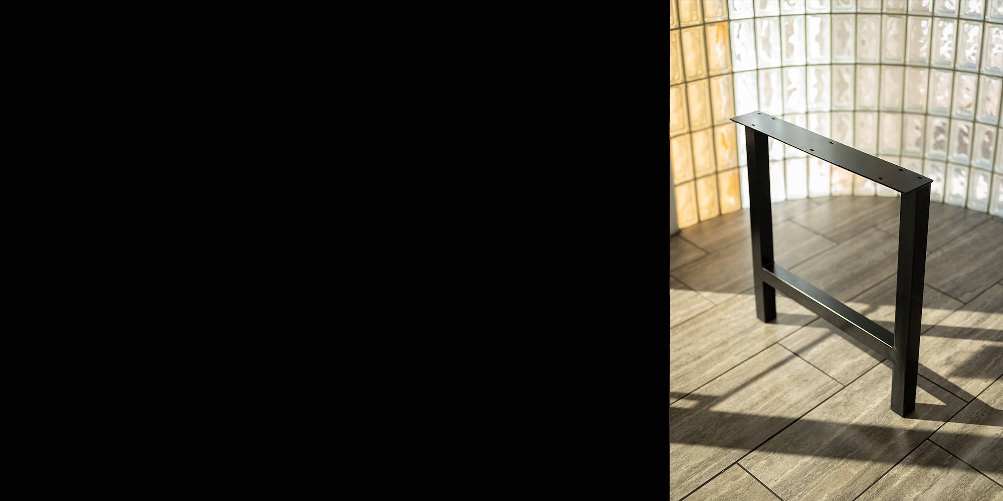 H-Frame Tube Steel Table & Bench Legs. Proudly Made in the USA – semi exact