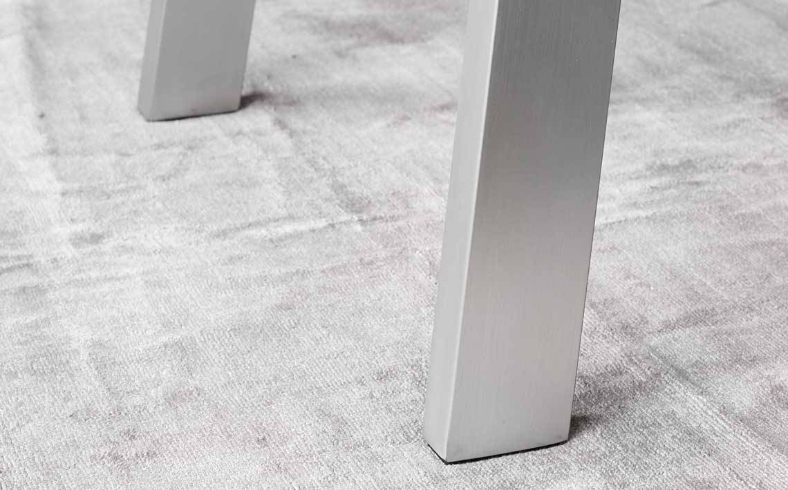Assi White Gloss Extending 6 to 8 Seater Dining Table by Danetti