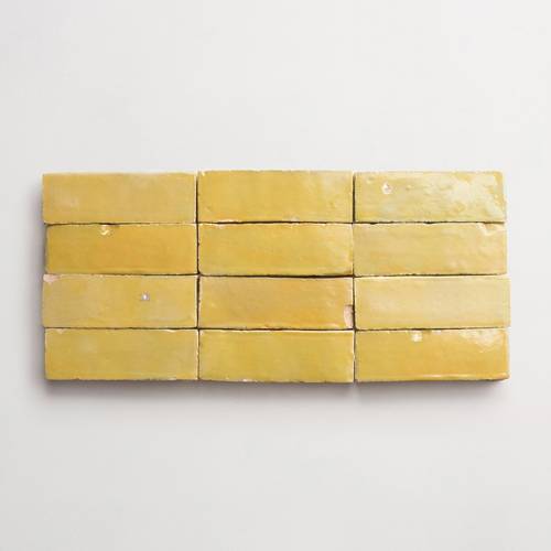 yellow gold tile | zellige, cement, brick | explore clé tile