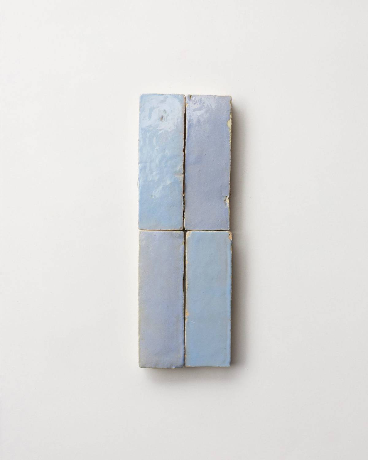 zellige tile | sky bloom soft blue subway bejmat | clé – clé tile