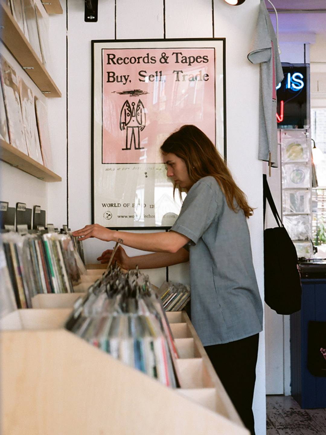 Record Shopping with Flo Dill – Goodhood