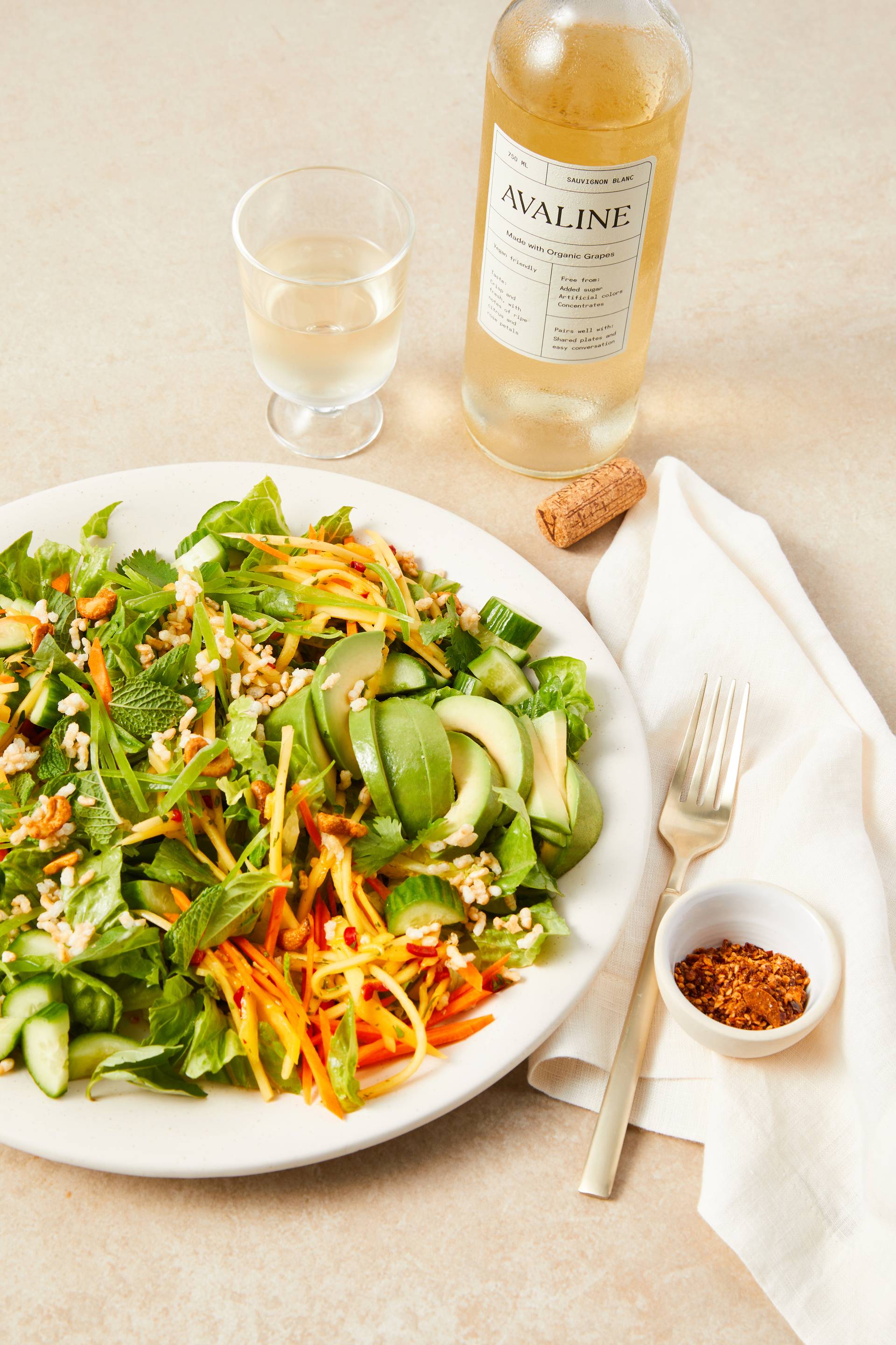 Avaline x goop Kitchen: Make Cameron Daiz's Summer Crunch Salad