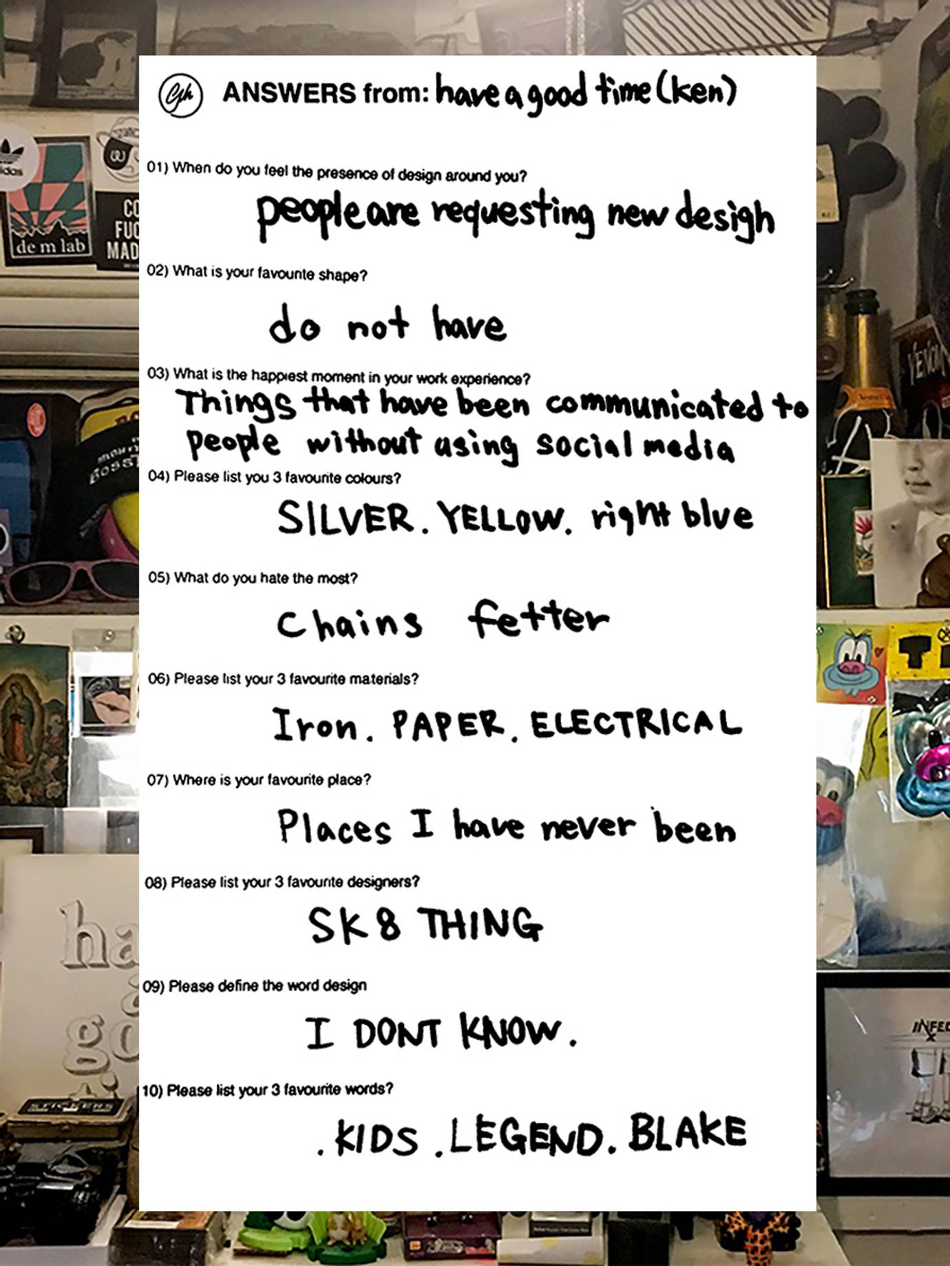 10 Questions with Have A Good Time – Goodhood