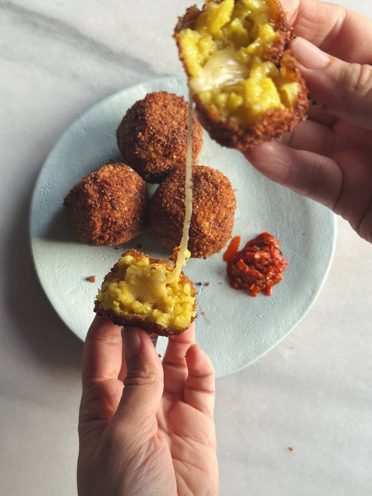 Classic Italian Party Recipe: Winter Squash Arancini & Avaline Lambrusco
