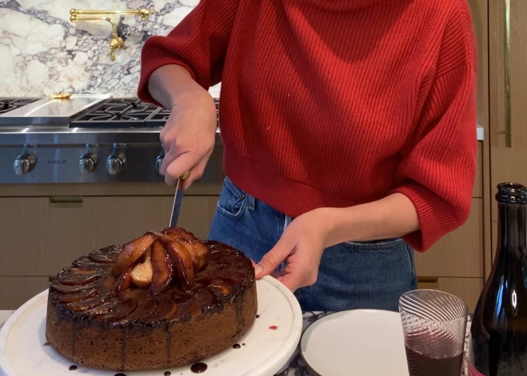 Cameron Diaz recipe: Holiday Pear Cake