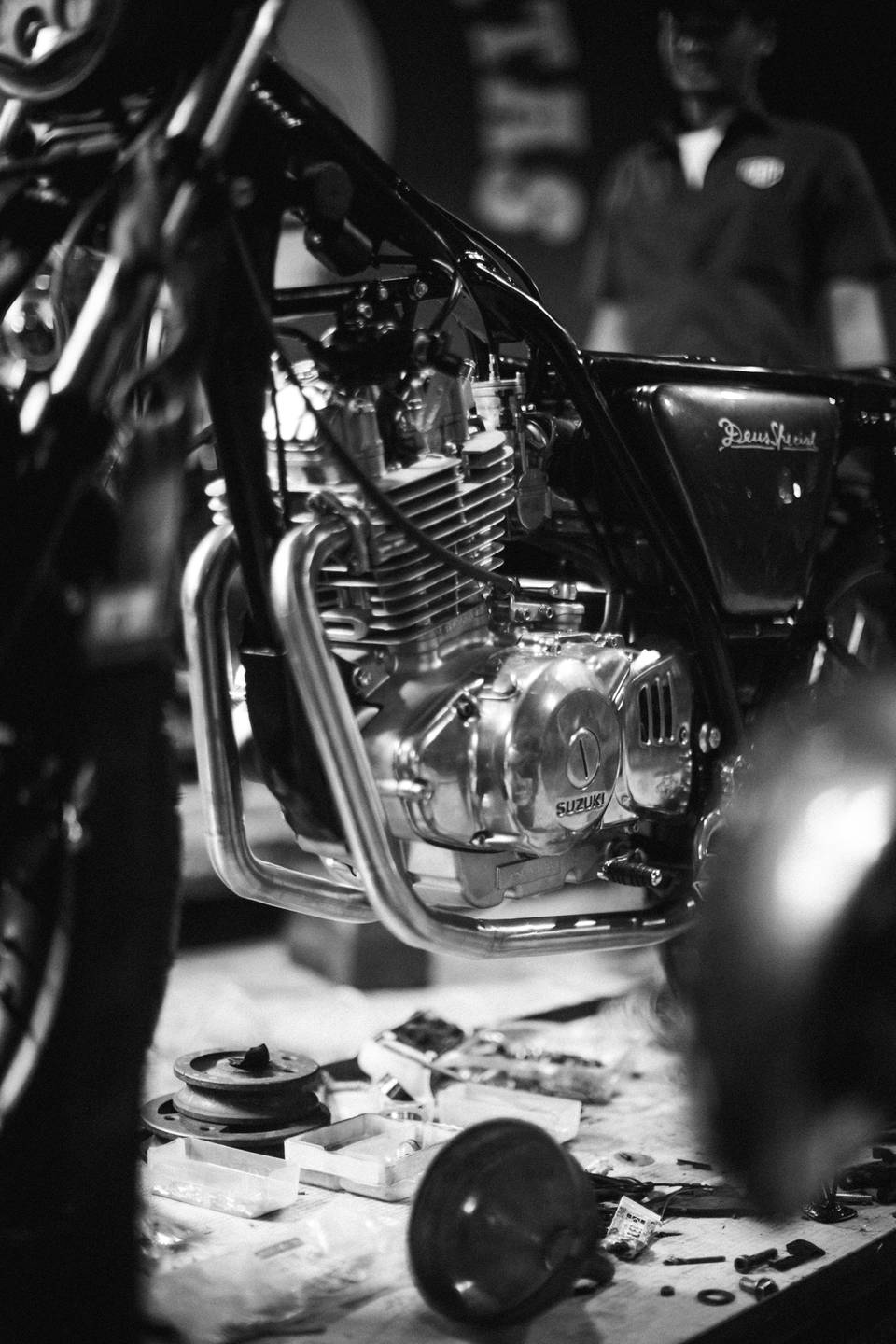 La Tigre - The rebirth of a neglected 2003 Suzuki GS250 Thunder – Deus ...