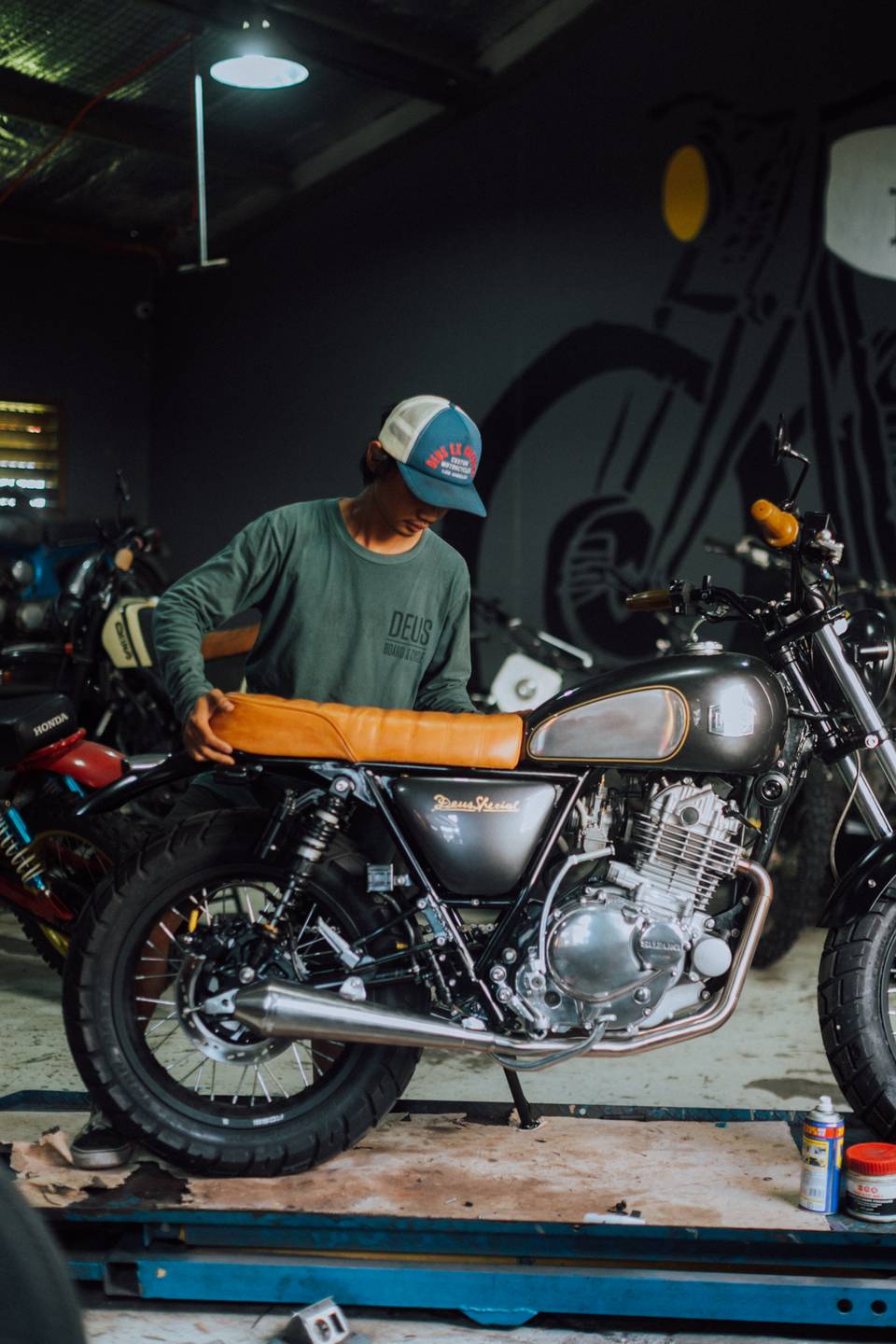 La Tigre - The rebirth of a neglected 2003 Suzuki GS250 Thunder – Deus ...