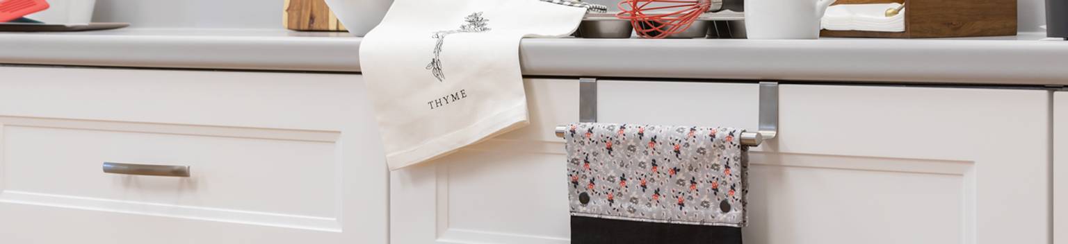 Kitchen Towel with Snaps Project | Handicraft