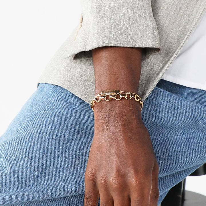 How To Bracelet Stack | Styling Chain & Cuff Bracelets | Astrid & Miyu