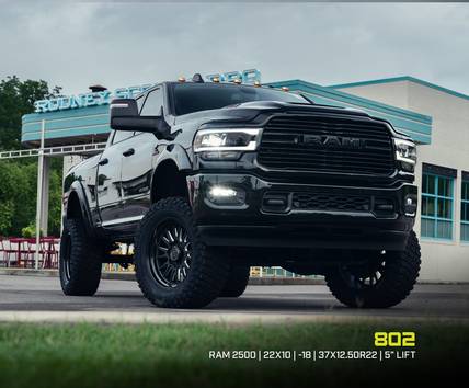 TRUCKS ON RAISED – Method Race Wheels