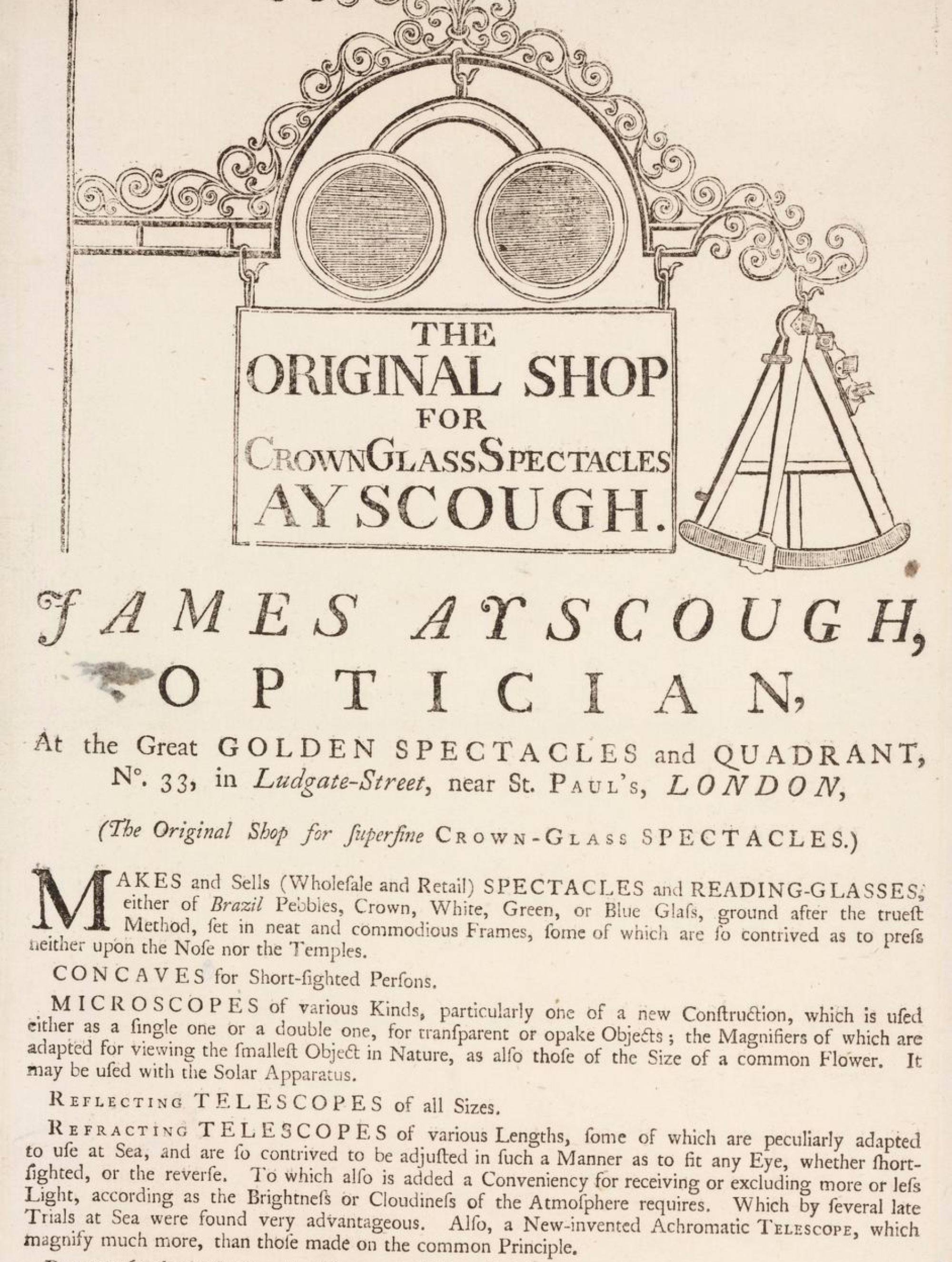 London and a history of spectacle making – Cubitts