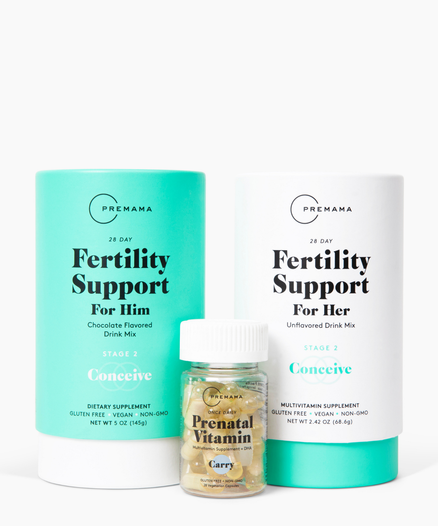 Premama Dual Fertility Natural Fertility Supplements For Couples