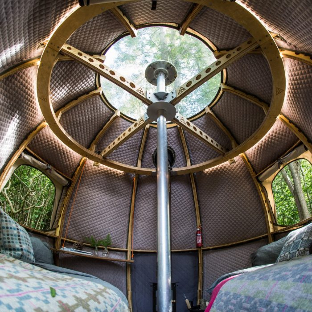 The Tree Tent | The Suspended Treehouse Camping Pod | Tree Tents USA