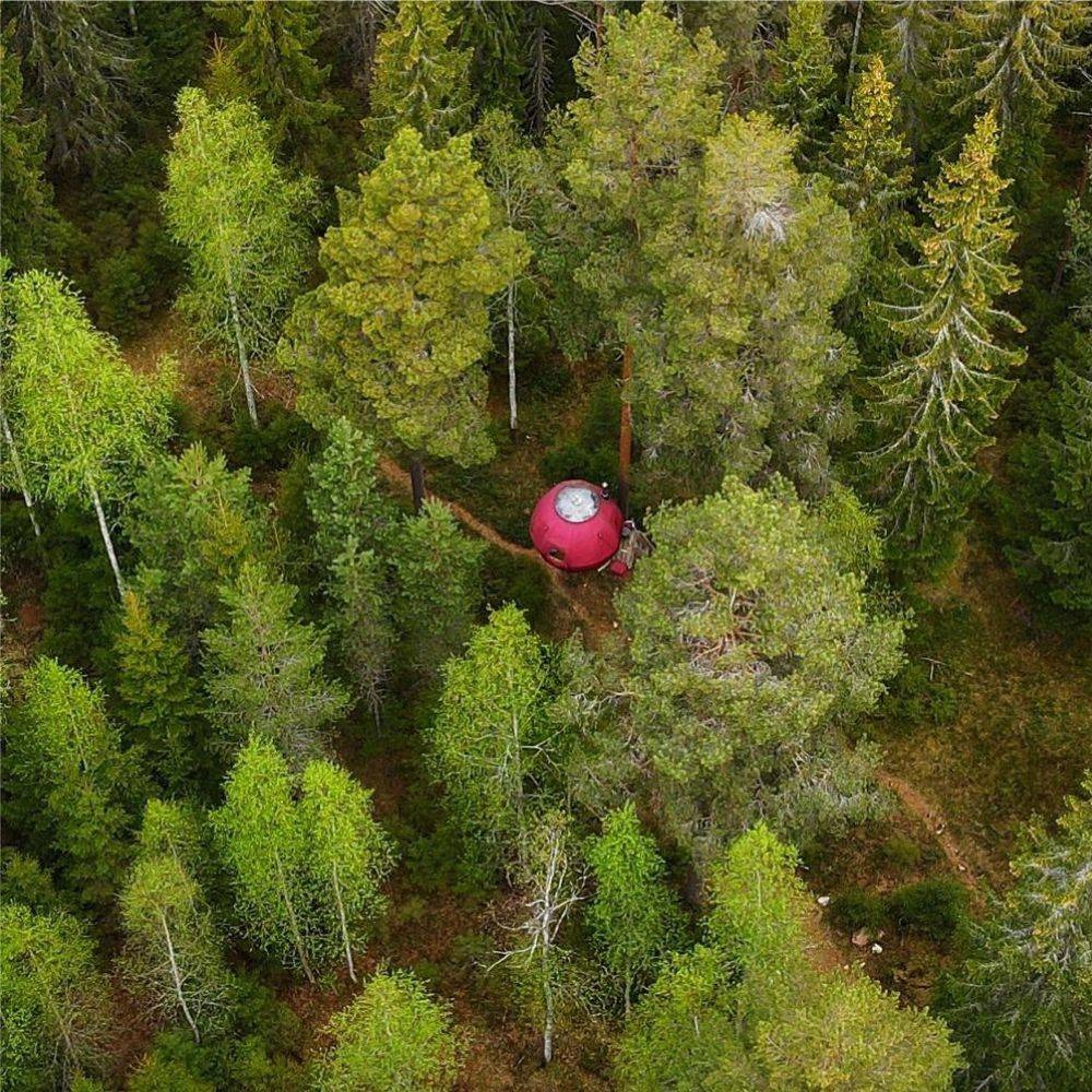 The Tree Tent | The Suspended Treehouse Camping Pod | Tree Tents USA