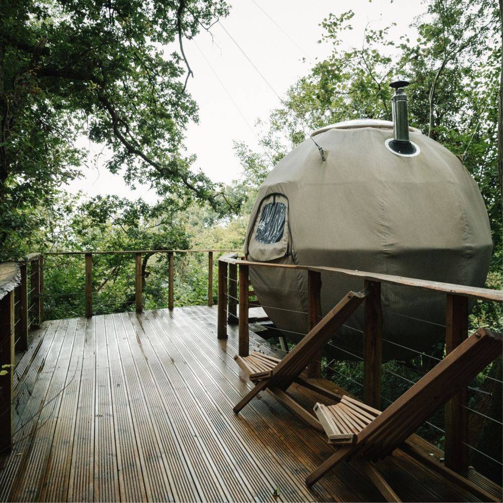 The Tree Tent | The Suspended Treehouse Camping Pod | Tree Tents USA