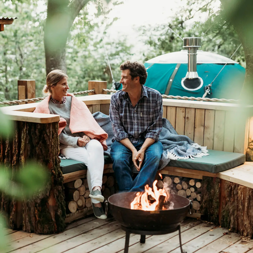 The Tree Tent | The Suspended Treehouse Camping Pod | Tree Tents USA