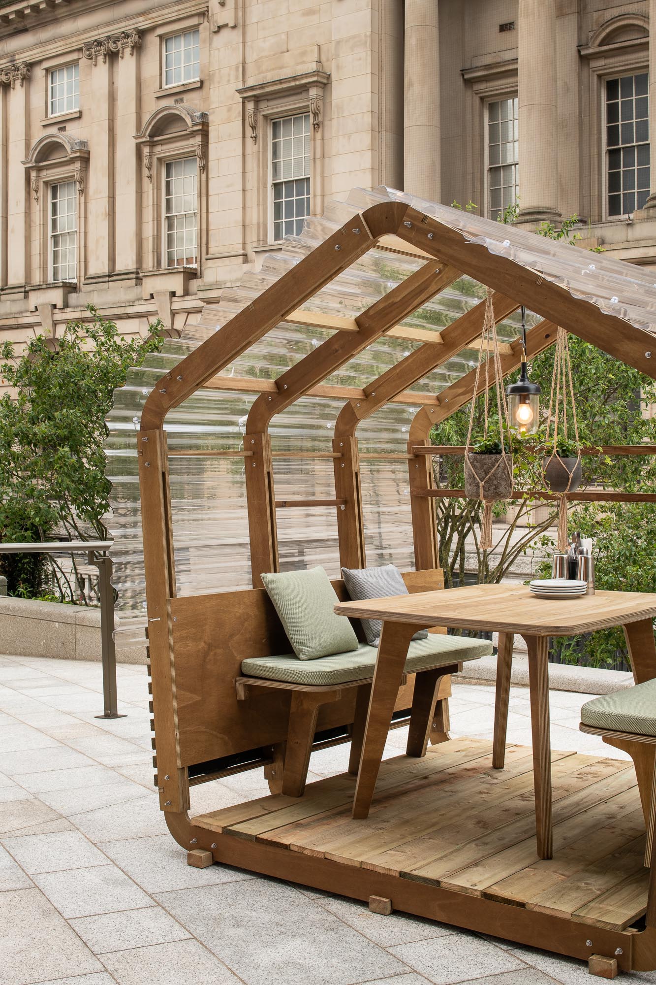 The Okra Dining Pod | Outdoor Dining Pods for Campgrounds and ...