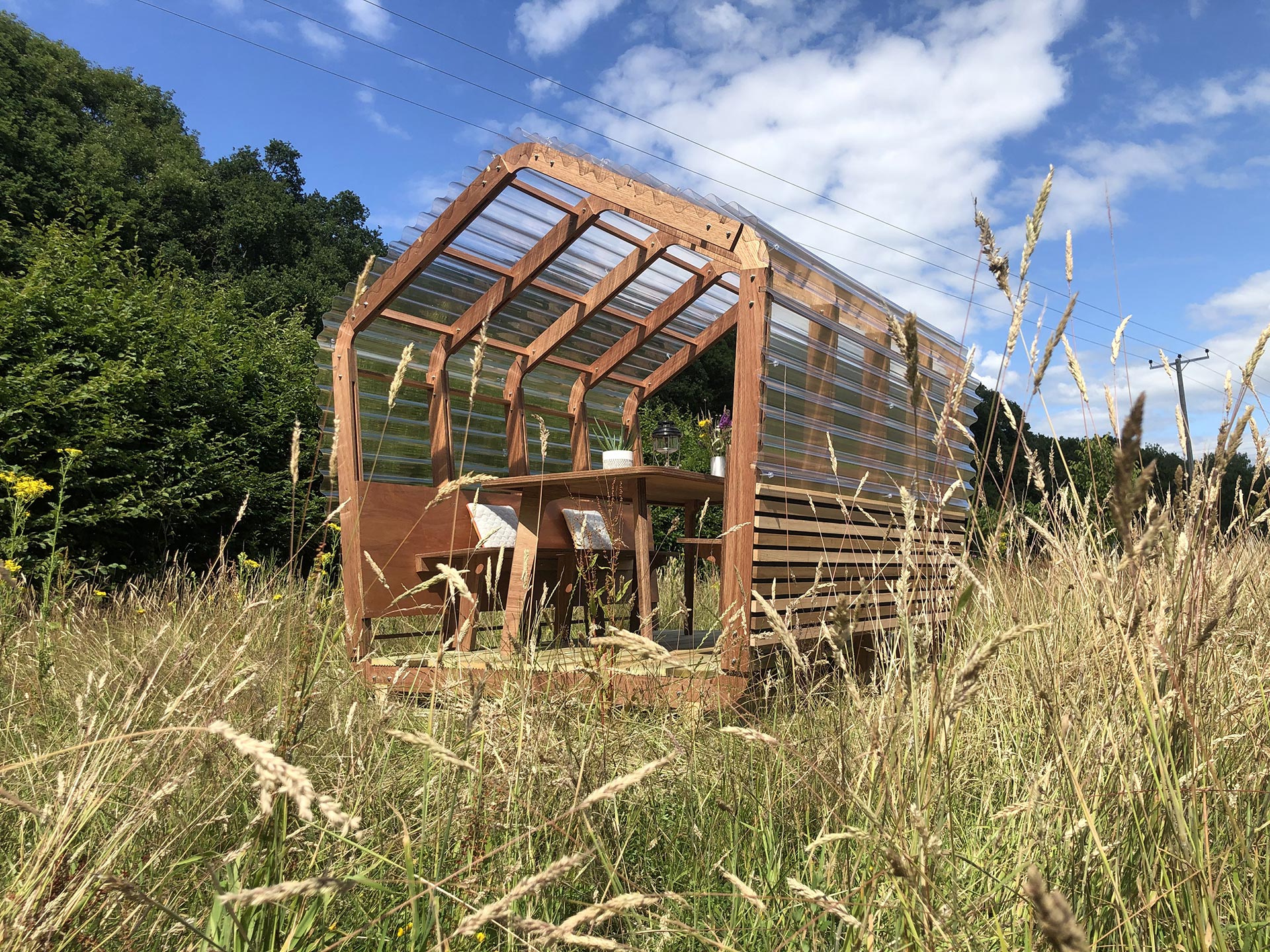 The Okra Dining Pod | Outdoor Dining Pods for Campgrounds and ...