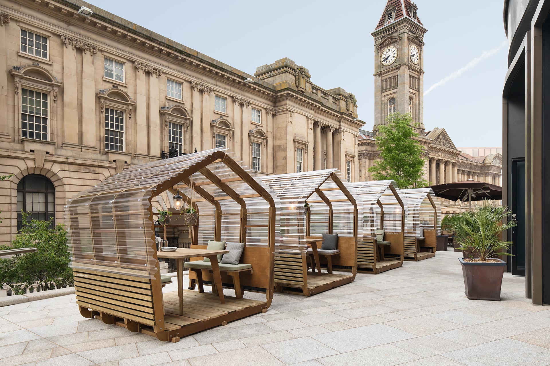 The Okra Dining Pod | Outdoor Dining Pods for Campgrounds and ...