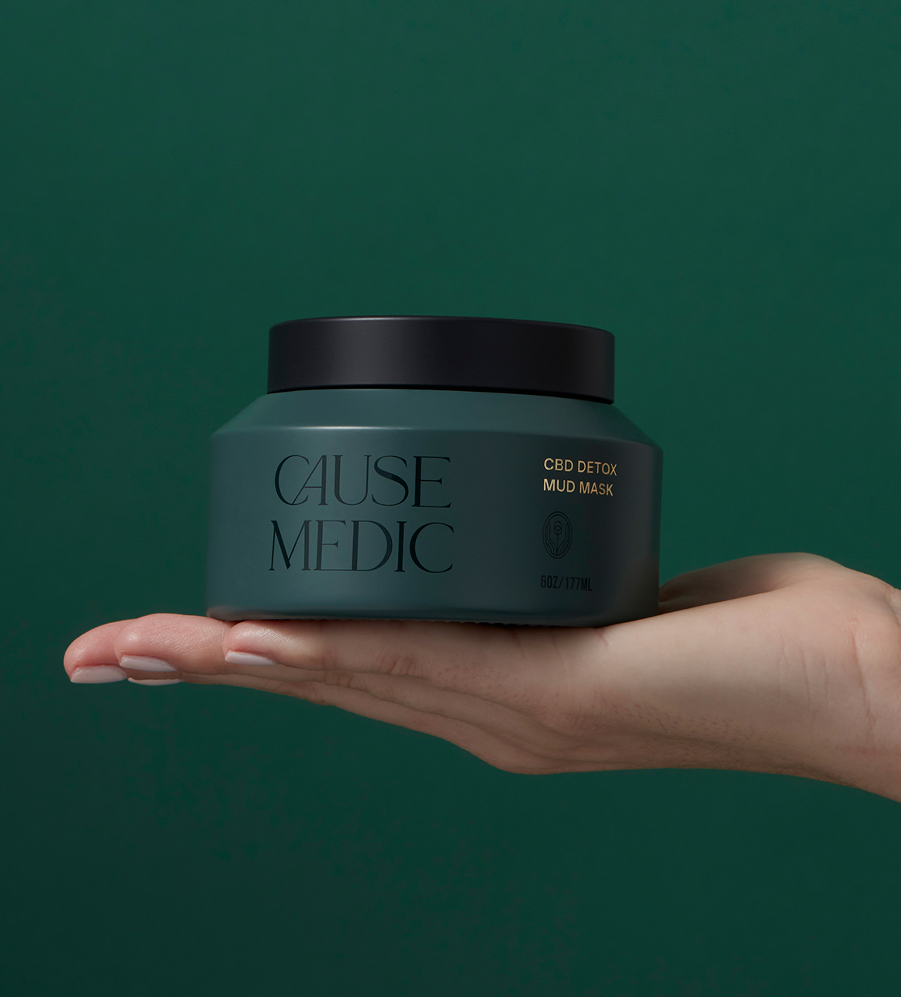 CBD Detox Mud Mask (6 oz) – CauseMedic