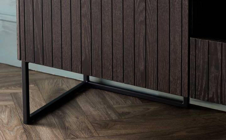 Toronto Dark Wood TV Stand | Danetti