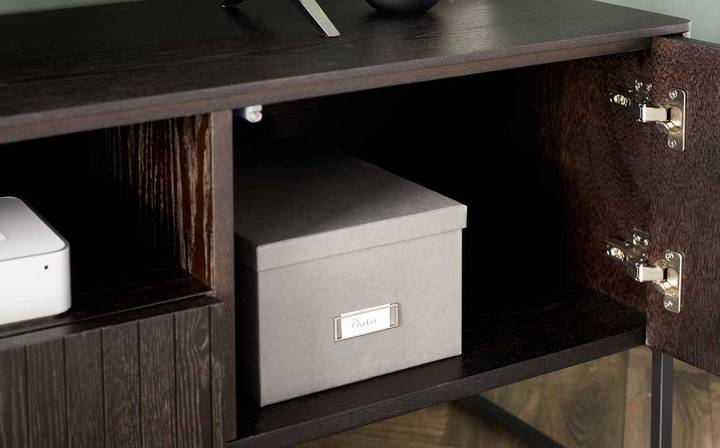 Toronto Dark Wood TV Stand | Danetti