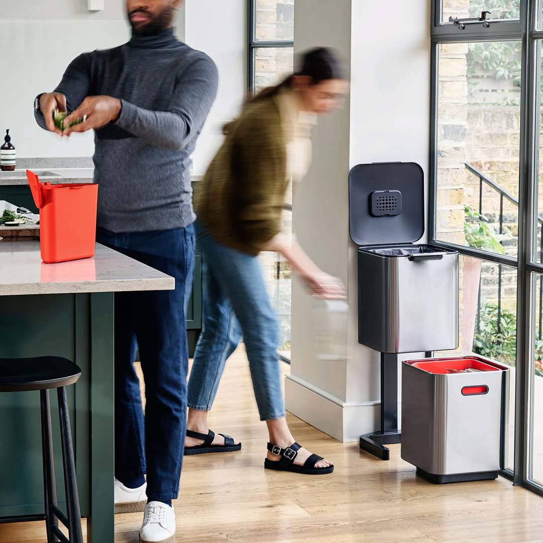 Totem Max 60L Waste & Recycling Bin | Joseph Joseph UK