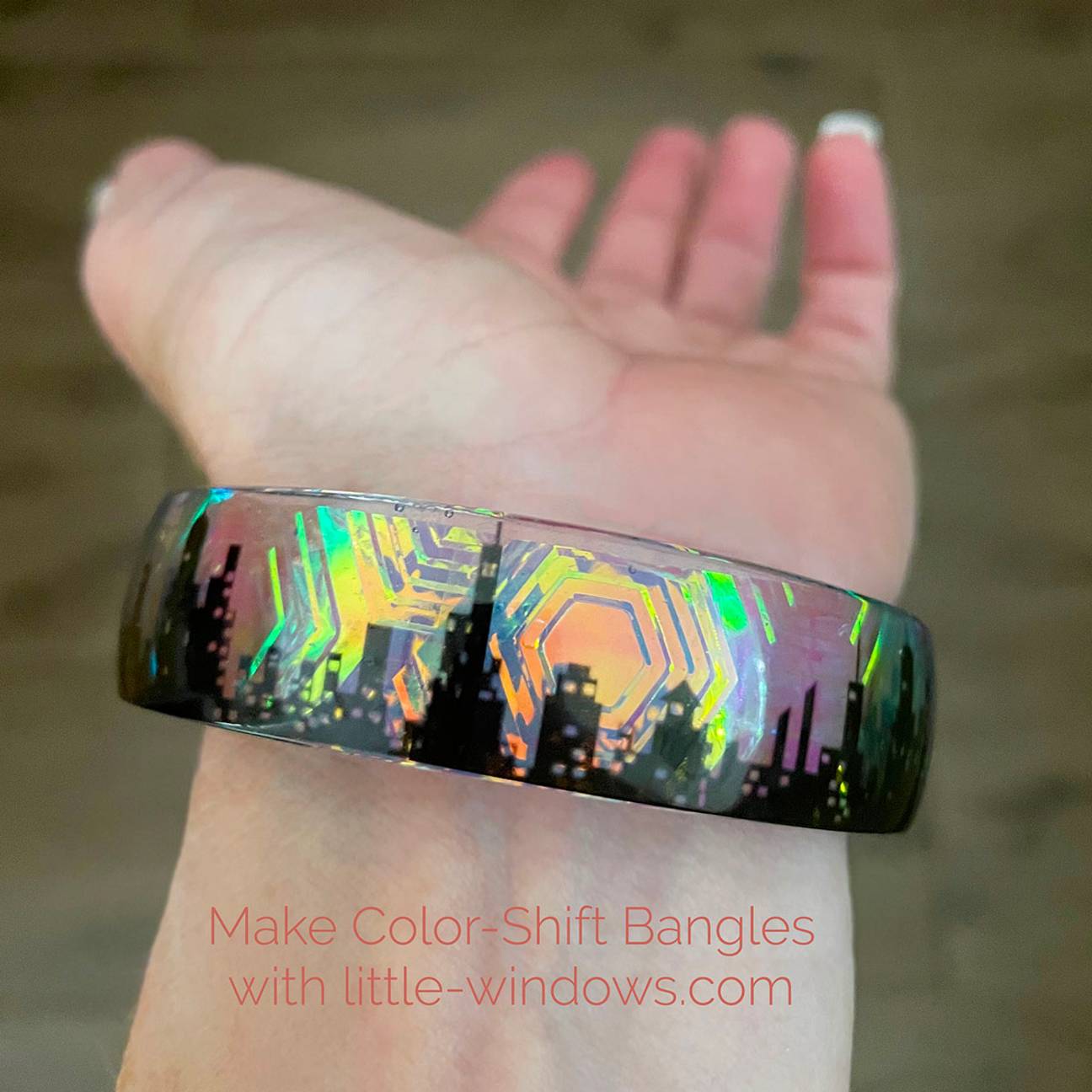 Resin DIY: Artistic Color Shifting Bangles, Best Silicone Molds ...