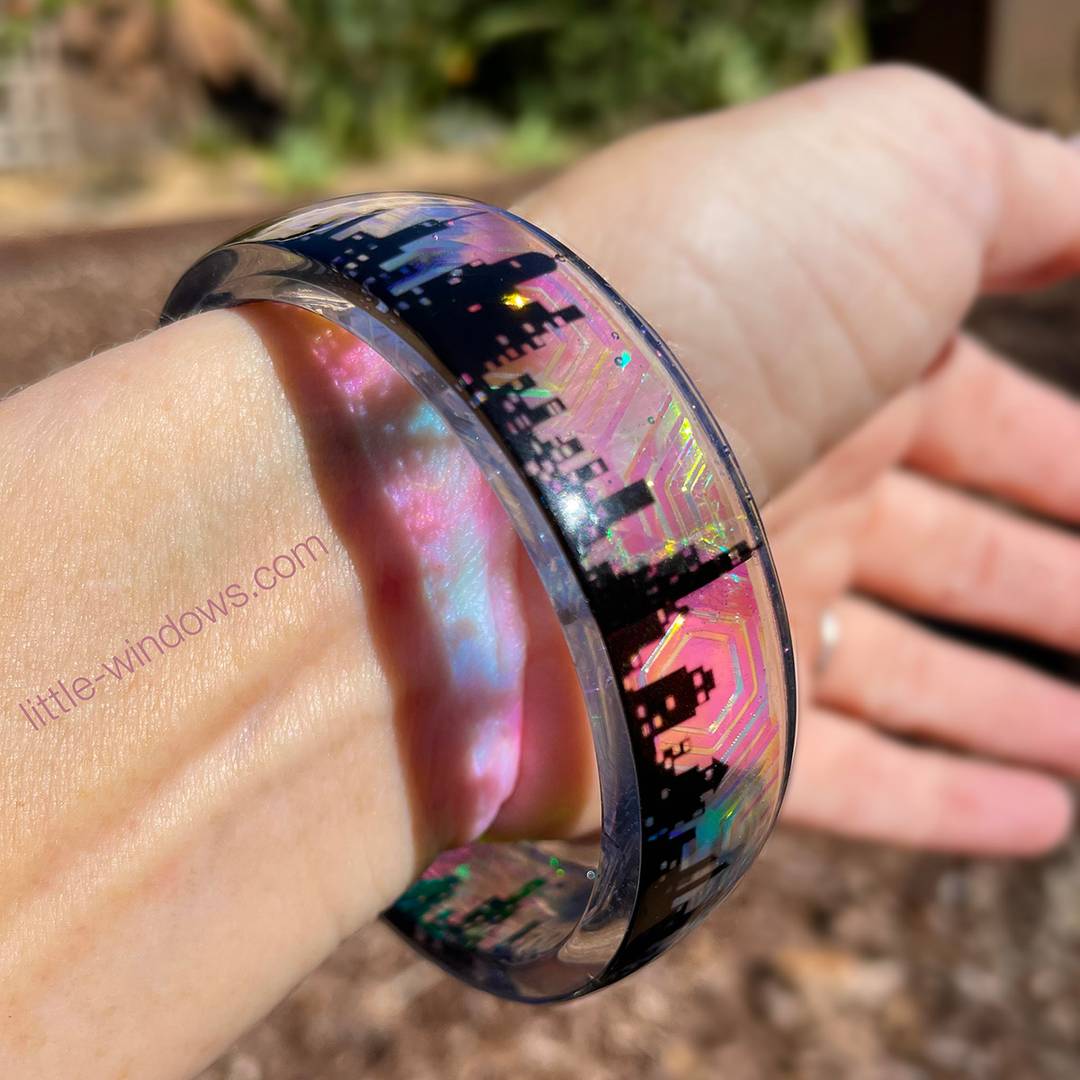 Resin DIY: Artistic Color Shifting Bangles, Best Silicone Molds ...