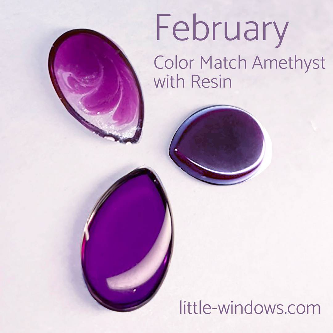 Resin Challenge - BIRTHSTONES Color Matching – Little Windows Brilliant ...