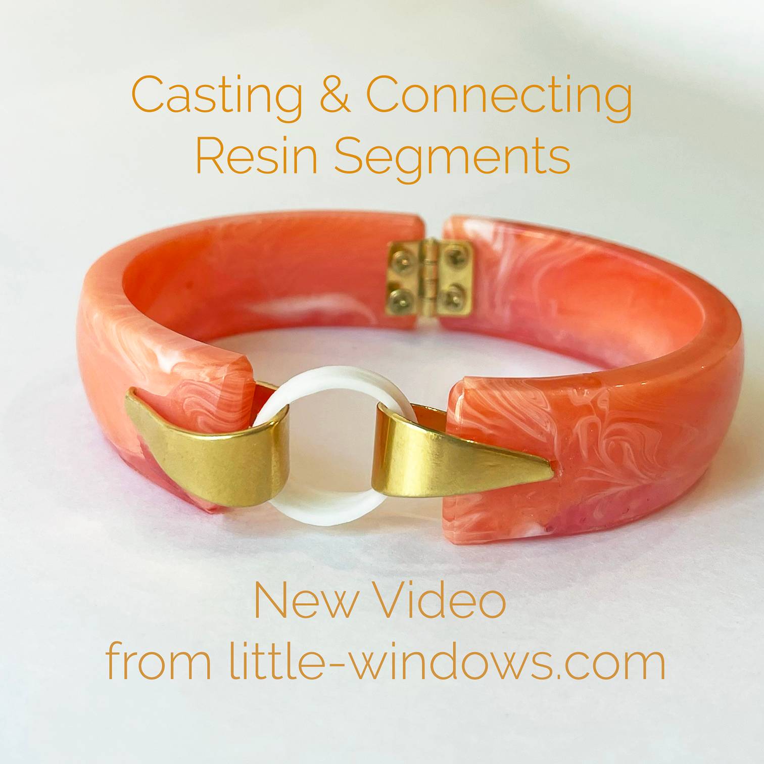 Video - Casting Resin Segments and Making Jewelry and Hair Ties ...