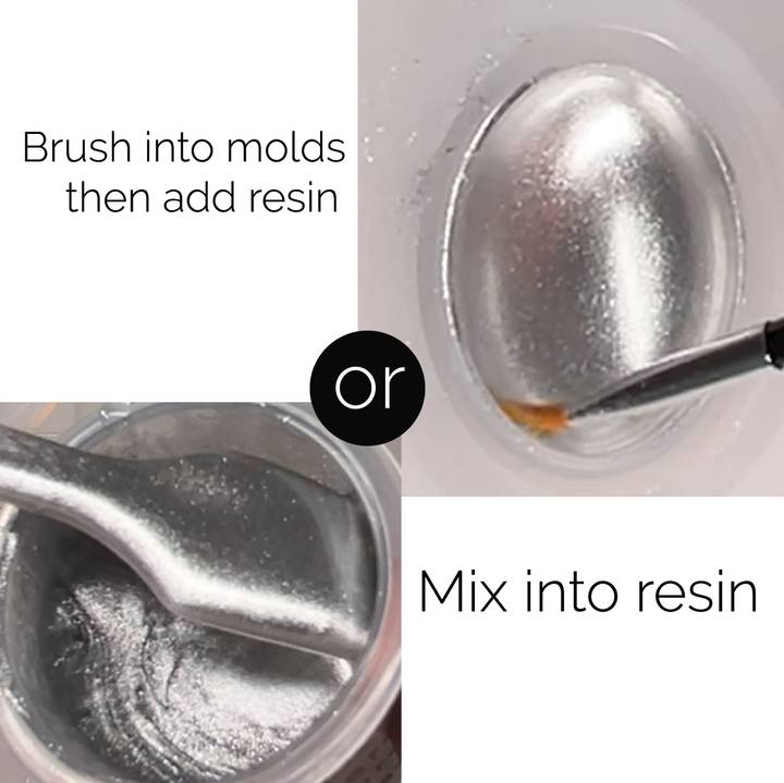 Super Metallic Pigments - Casting in Molds – Little Windows Brilliant ...