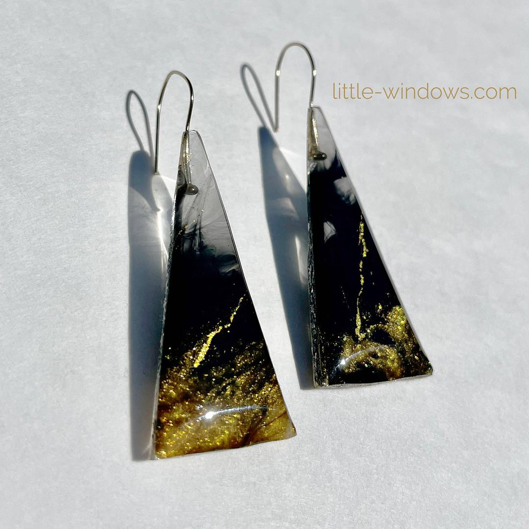 Resin Jewelry Video - Flat Pour with Super Metallic Pigments – Little ...