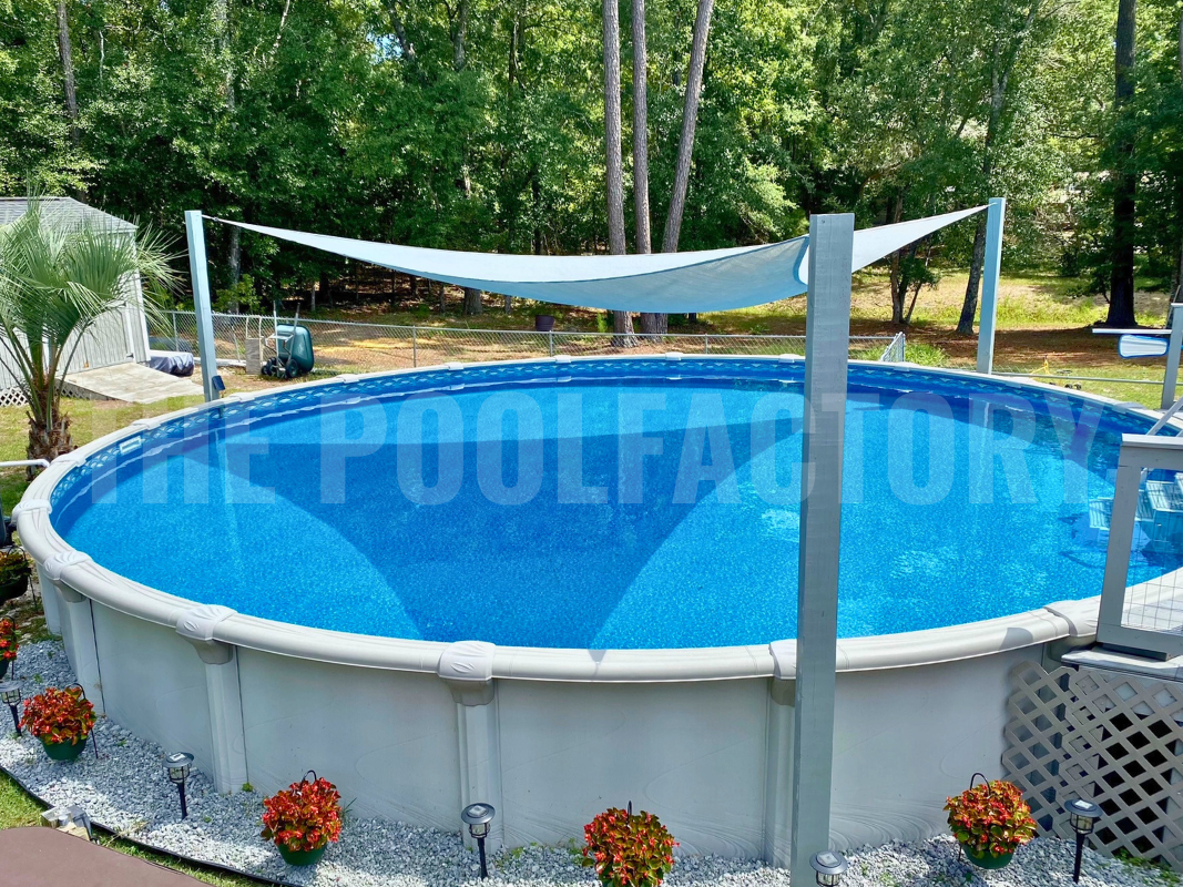 18'x54" Quest Round Pool | Above Ground Pools – The Pool Factory