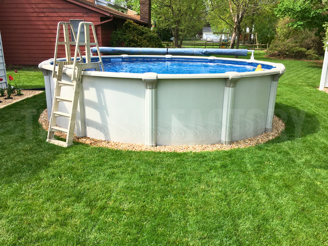 21'x54" Quest Round Pool | Above Ground Pools – The Pool Factory