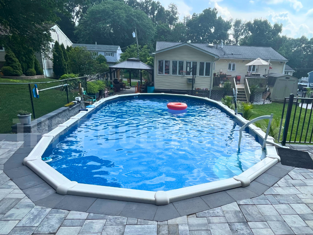 12'x18'x52" Hampton Oval Pool | Above Ground Pools – The Pool Factory