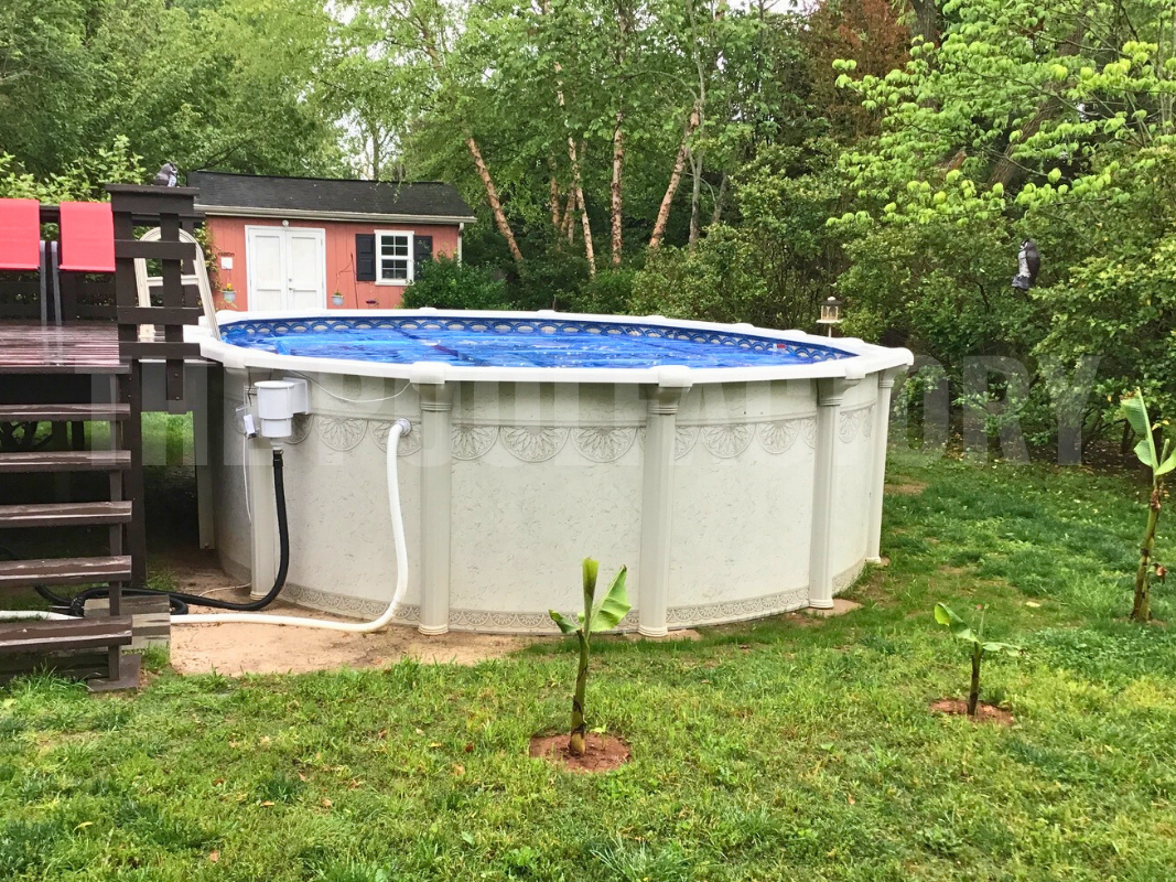 12'x18'x52" Hampton Oval Pool | Above Ground Pools – The Pool Factory