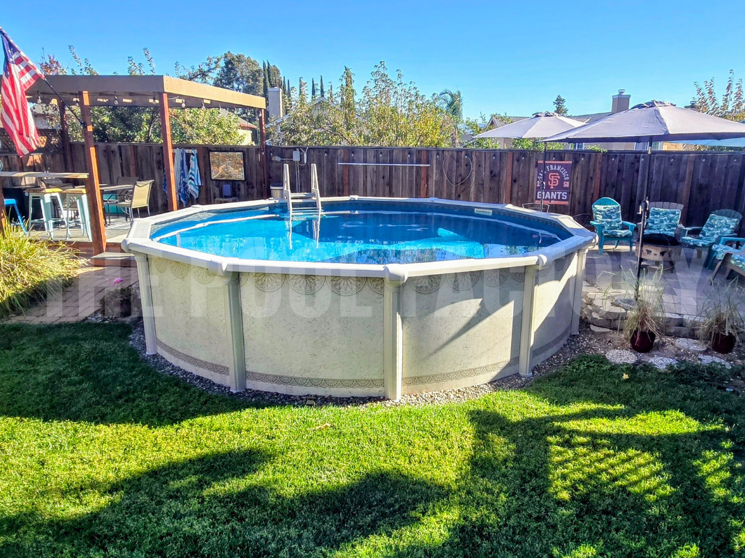 12'x18'x52" Hampton Oval Pool | Above Ground Pools – The Pool Factory