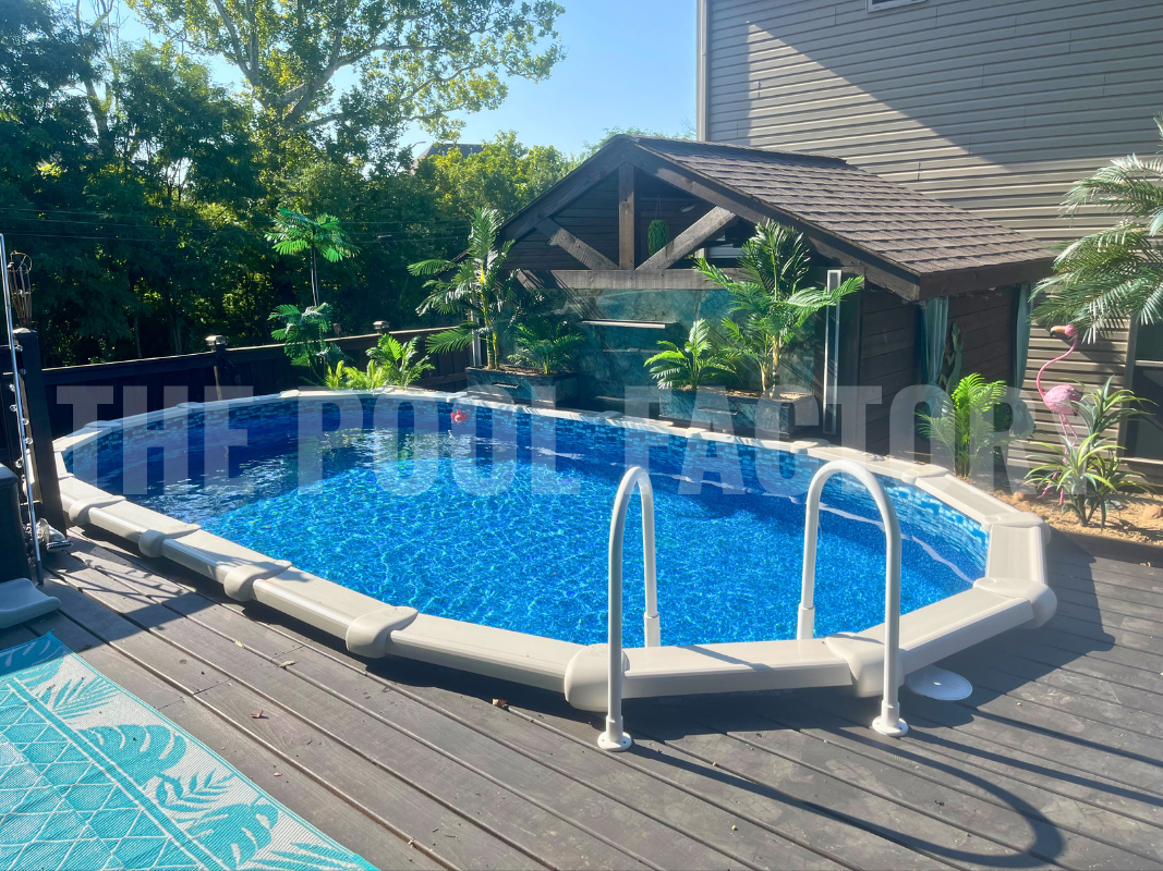 14'x20'x52" Hampton Oval Pool | Above Ground Pools – The Pool Factory
