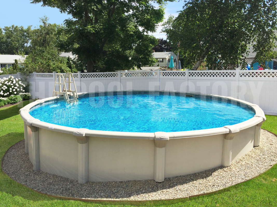 18'x33'x54" Quest Oval Pool | Above Ground Pools – The Pool Factory