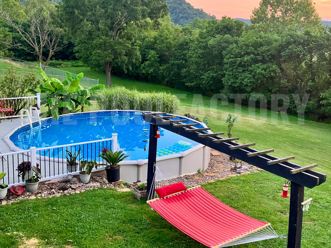 15'x52" Saltwater 5000 Round Above Ground Pool – The Pool Factory