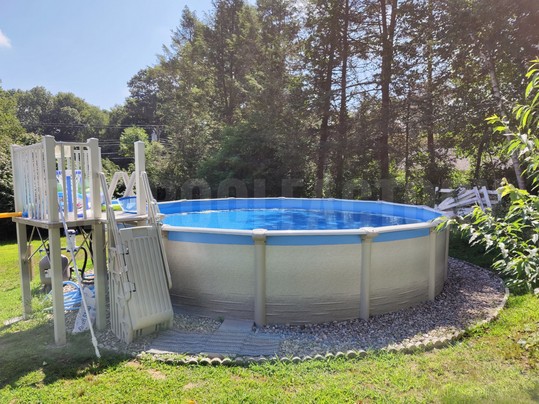 18'x52" Signature RTL Round Pool | Above Ground Pools – The Pool Factory