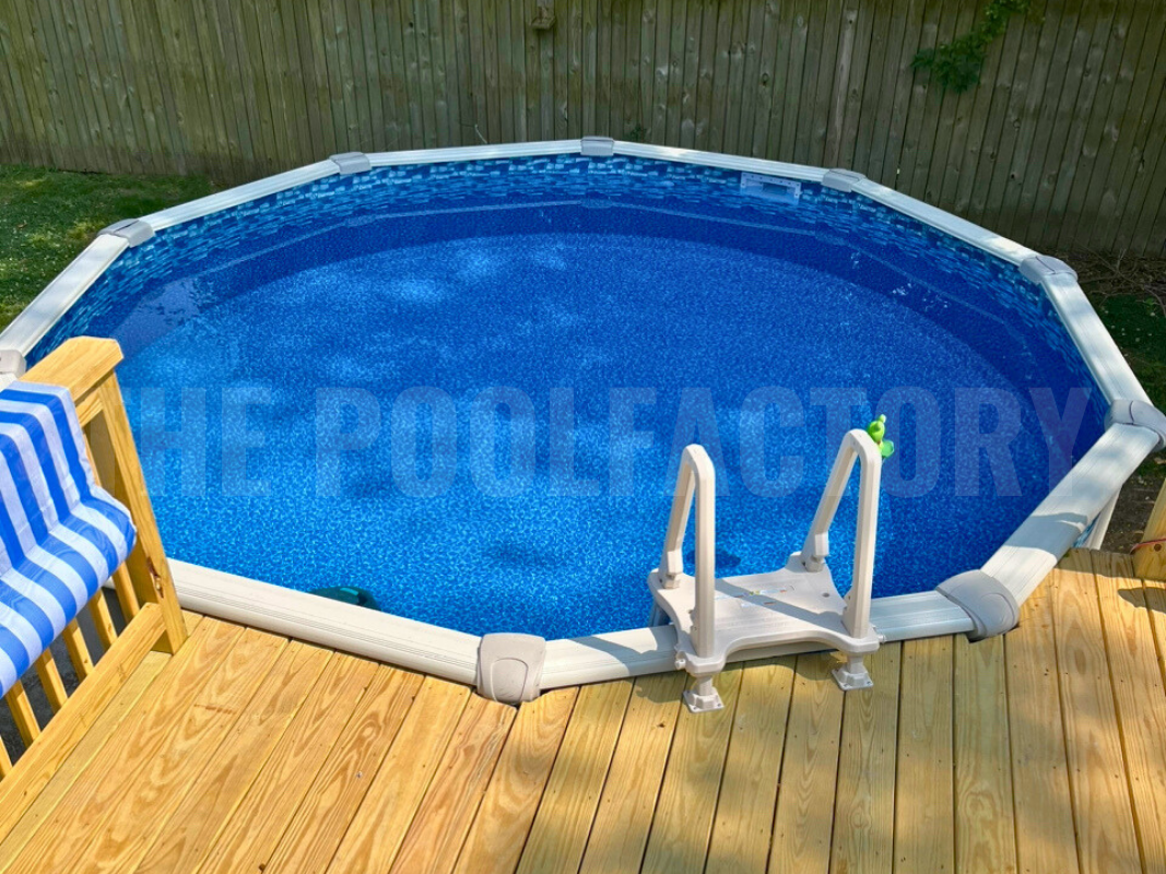 15'x52" Signature RTL Round Pool | Above Ground Pools – The Pool Factory