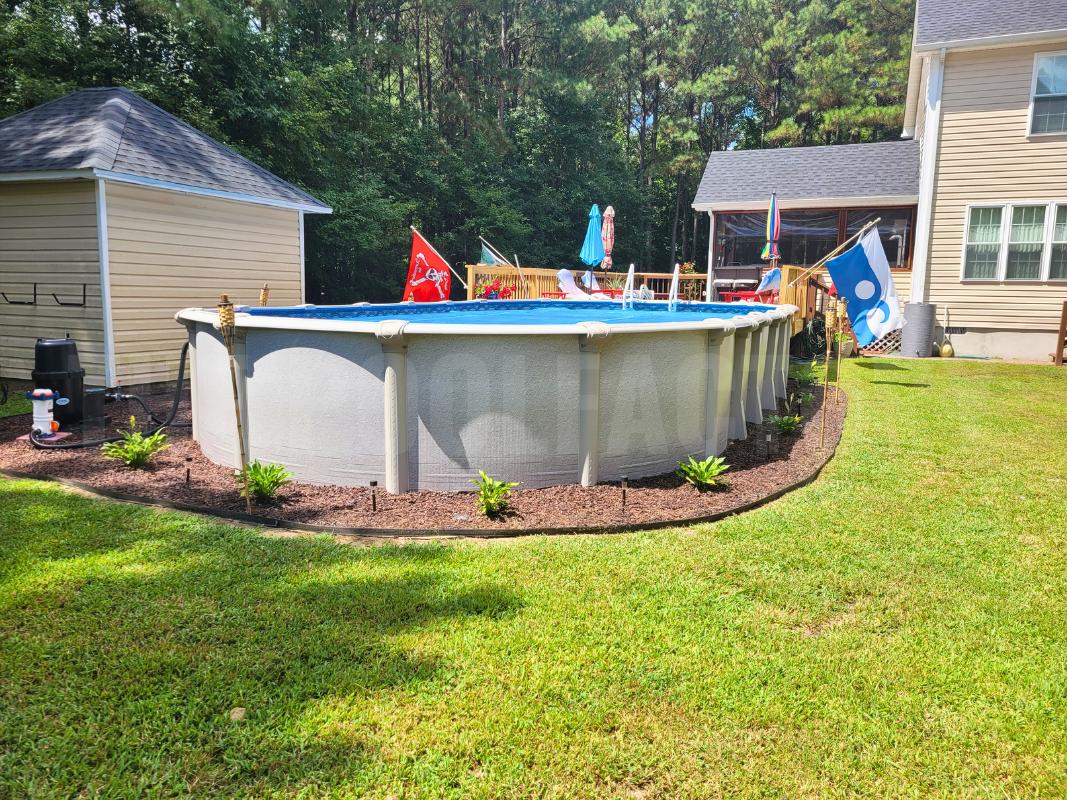 12'x18'x52" Signature RTL Oval Pool | Above Ground Pools – The Pool Factory
