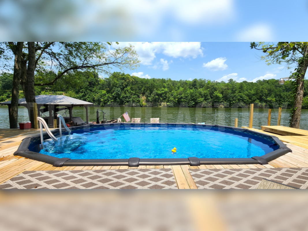 10'x16'x54" Melenia Oval Swimming Pool – The Pool Factory