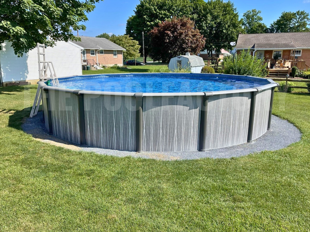 12'X52" Boreal Round Pool | Above Ground Pools – The Pool Factory