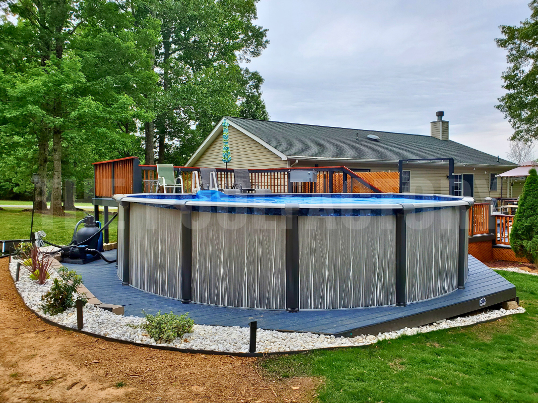 12'X52" Boreal Round Pool | Above Ground Pools – The Pool Factory