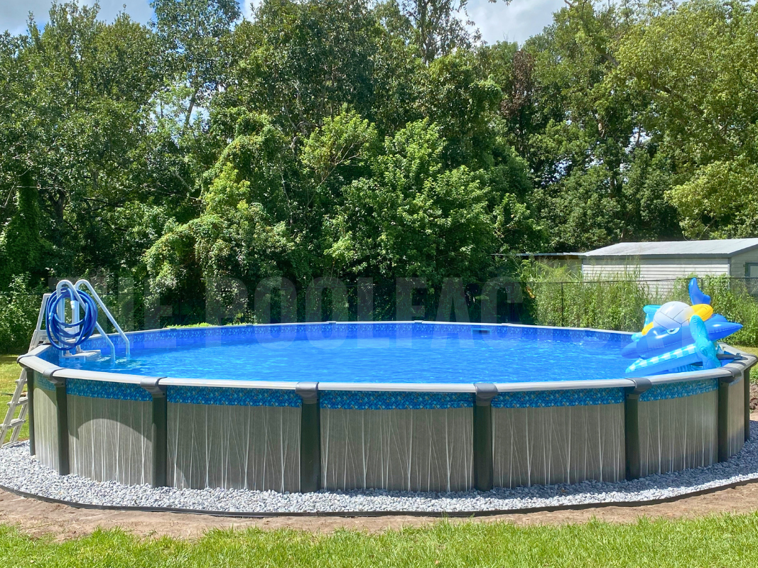 21'X52" Boreal Round Pool | Above Ground Pools – The Pool Factory