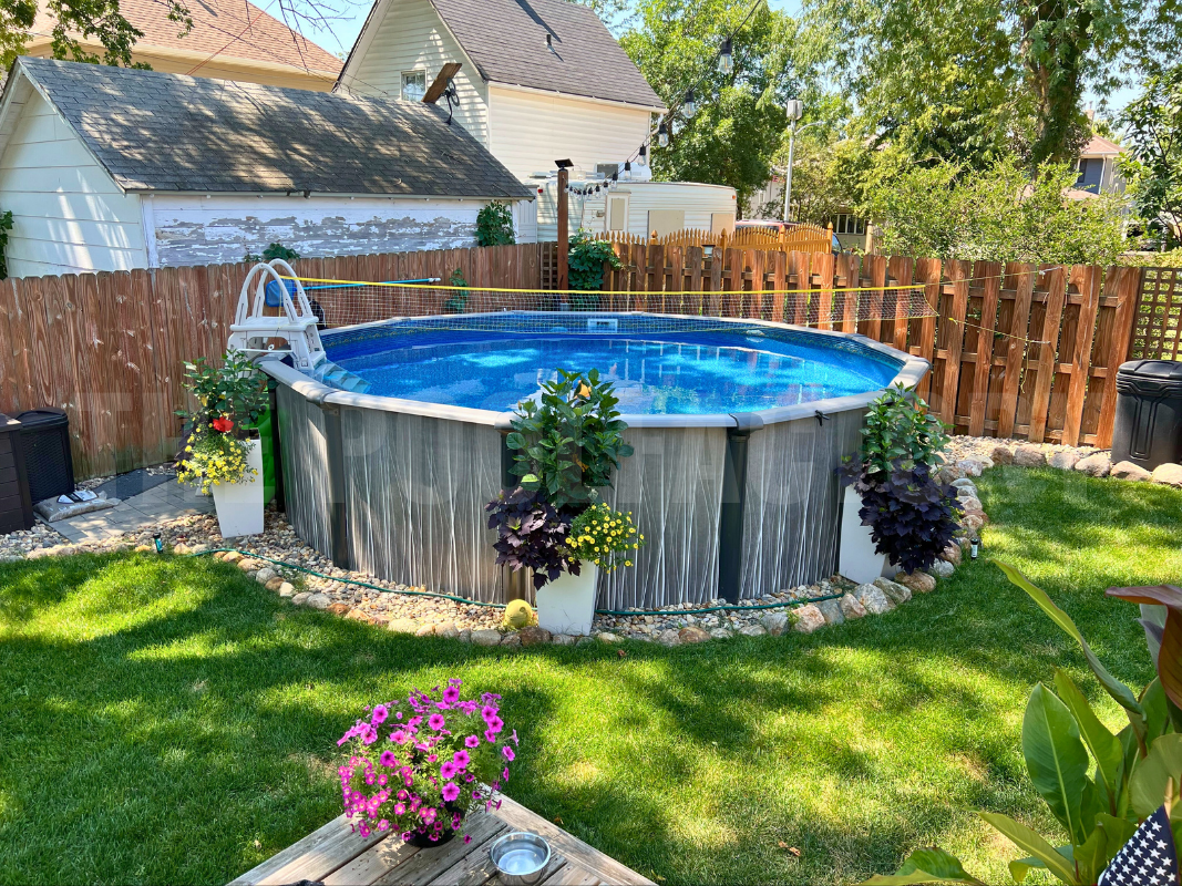 30'X52" Boreal Round Pool | Above Ground Pools – The Pool Factory