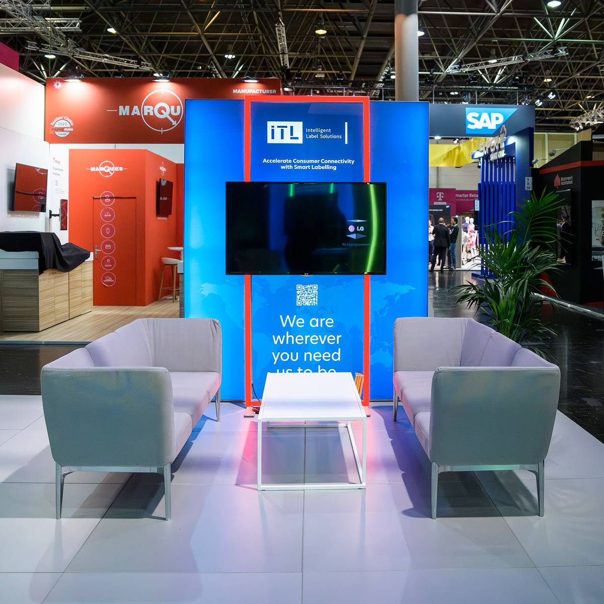 Syspro – ein Messestand wächst mit – MODULAP Systems